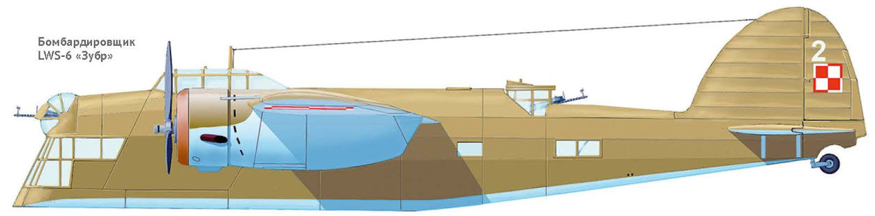 PZL P.30 / LWS-6 Zubr