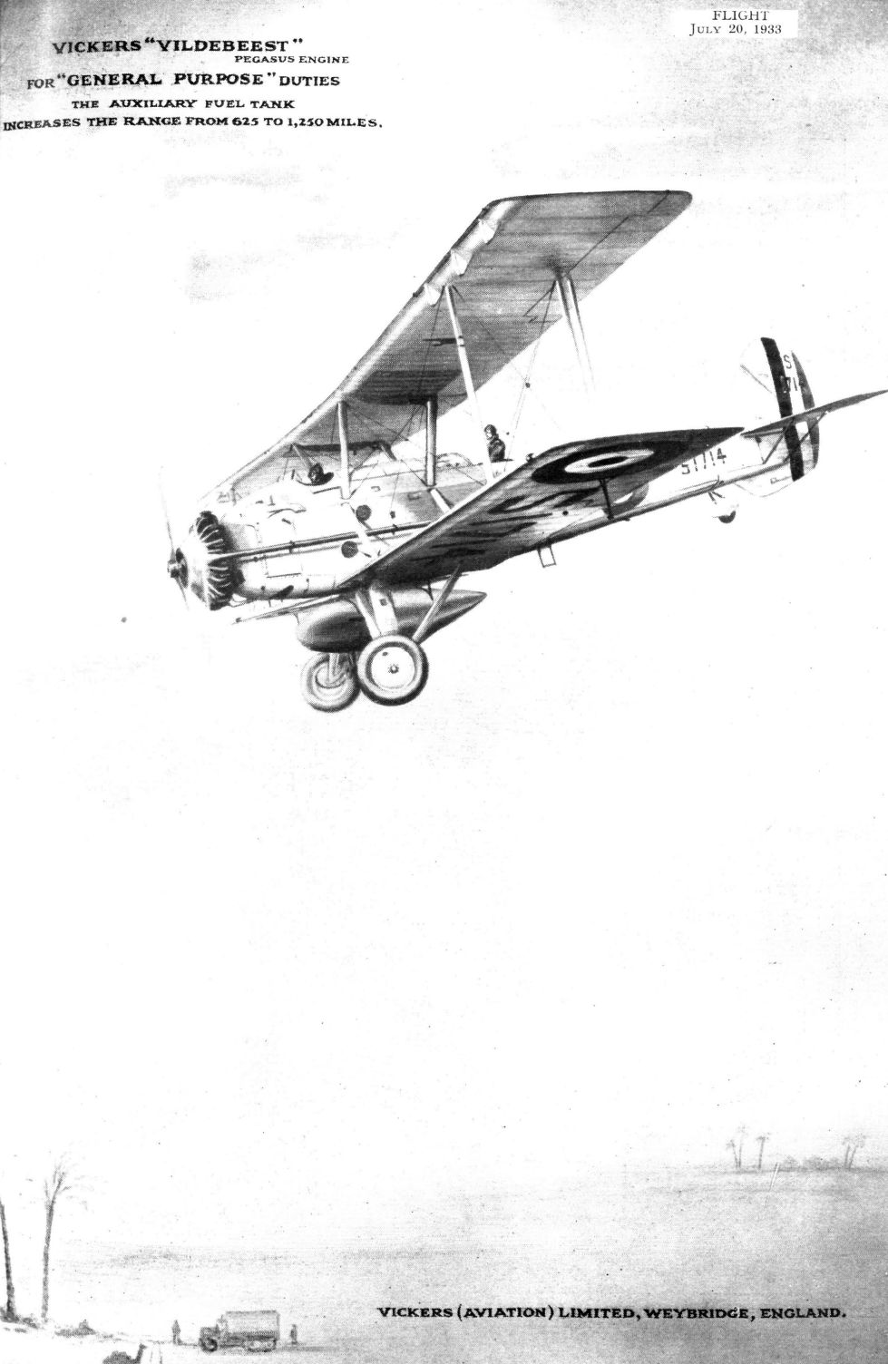 Vickers Vildebeest / Type 132
