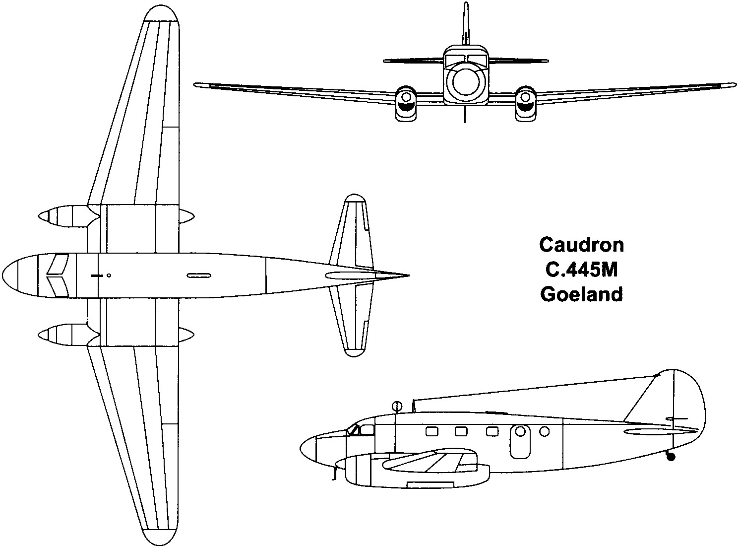 Caudron C.440 / C.445M Goeland